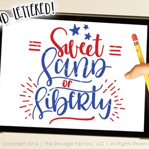 Patriotic Printable File, Sweet Land of Liberty Print, Land of the Free ...