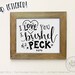 I Love You Printable File A Bushel and A Peck Diy Print Hand - Etsy