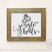 Jingle Bells Printable File, Christmas DIY Print, Hand Drawn Christmas ...