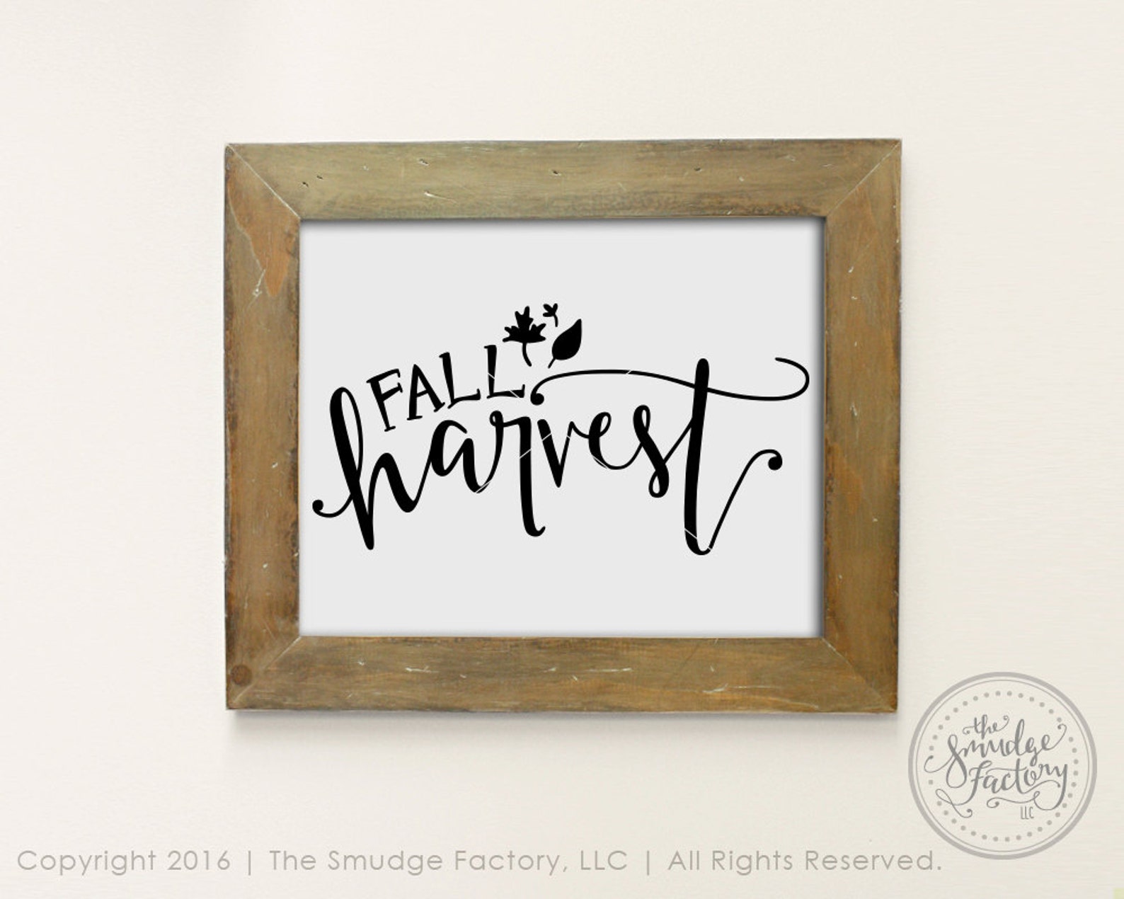 Fall Harvest SVG Fall Leaves Cutting File, Silhouette SVG Cricut ...