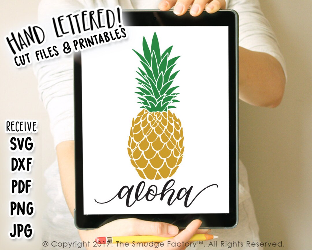 Pineapple SVG, Aloha SVG, Hawaiian Cut File, Be Sweet Printable ...
