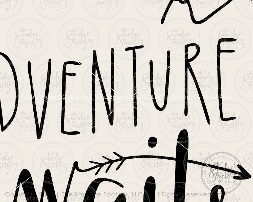 Adventure Awaits SVG Cut File Wanderlust Adventure SVG Hand | Etsy