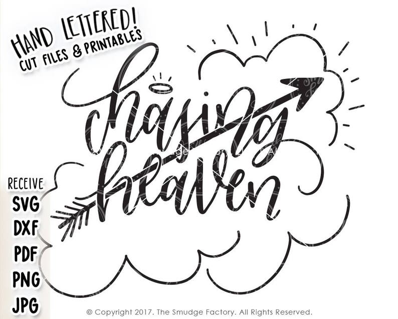 Chasing Heaven SVG Christian SVG Bible Verse Cut File Jesus - Etsy