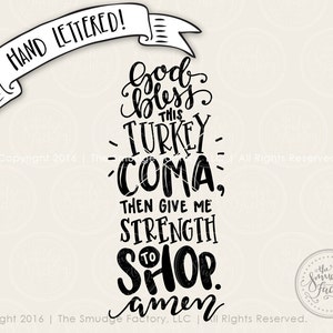 Black Friday Printable, Turkey Coma, Thanksgiving DIY Print, Turkey ...