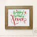 Happy Birthday Jesus Printable File, Christmas Print, Hand Lettered ...