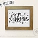 My First Christmas Printable File, Baby's 1st Christmas Print, Hand ...