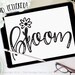 Spring Printable File, Bloom Where You Are Planted, Hand Lettered ...