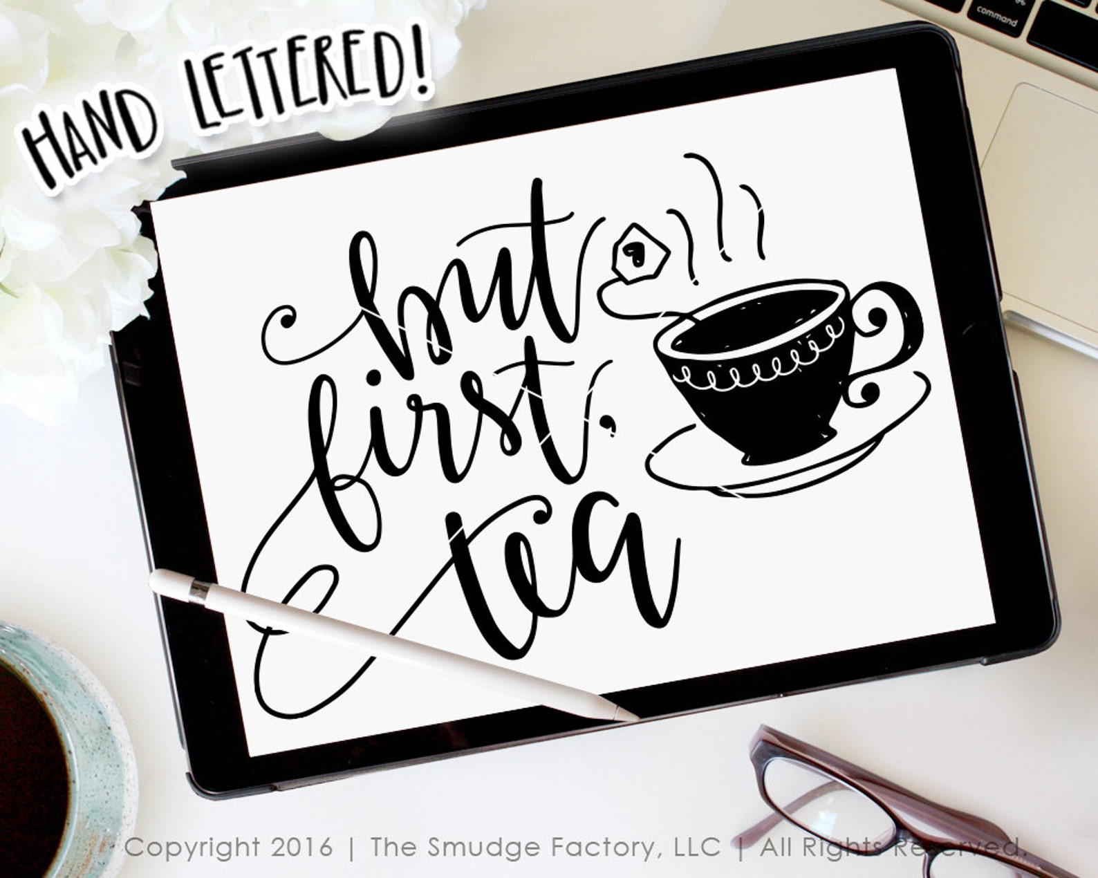 But First Tea SVG Cut File Tea Cutting File Tea Cup SVG | Etsy
