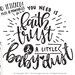 Baby Dust SVG, Faith, Trust and Baby Dust, Infertility Awareness, TTC ...