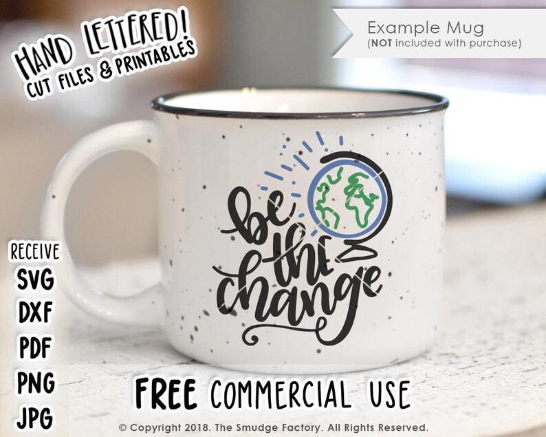 Be the Change SVG Cut File You Wish to See in the World SVG | Etsy
