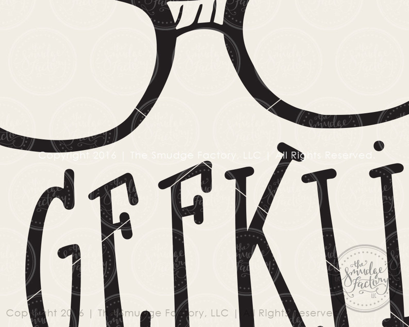 Geek SVG Cut File Geek Life Clipart Hand Drawn Nerd Cut | Etsy