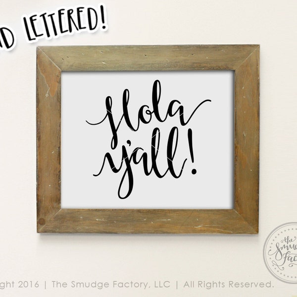 Hola Print - Etsy