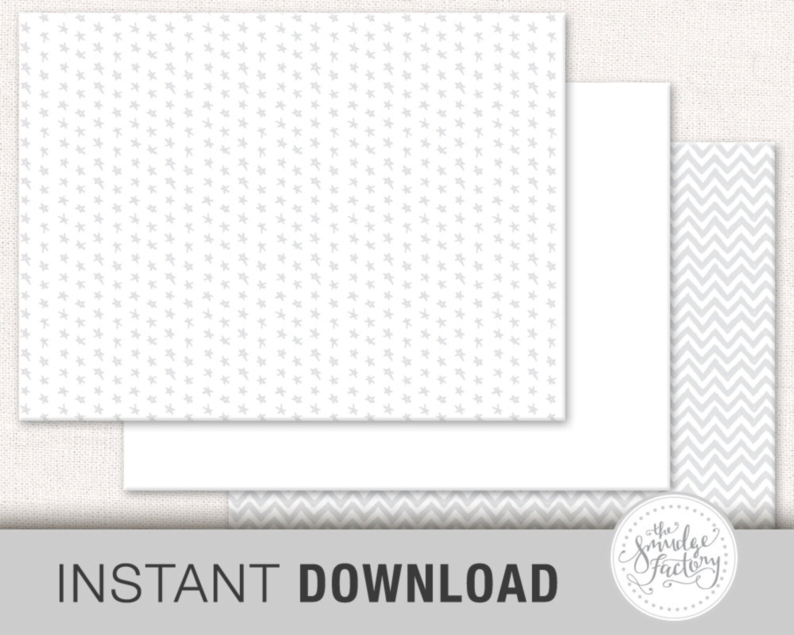 Printable Envelope Reversible Envelopes Template Stars & | Etsy