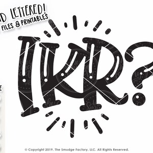 I Know Right SVG, Hand Lettered SVG, Agree Cut File, Mom, Silhouette ...