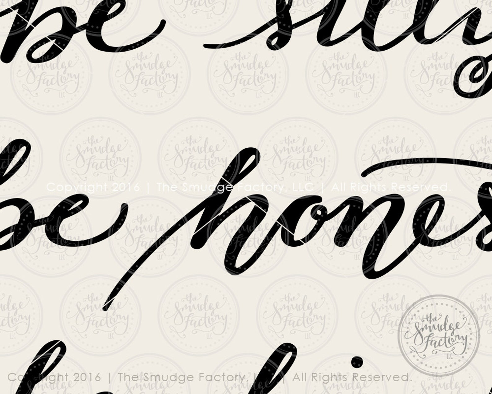 Be Silly Be Honest Be Kind Printable Wall Art File Hand | Etsy