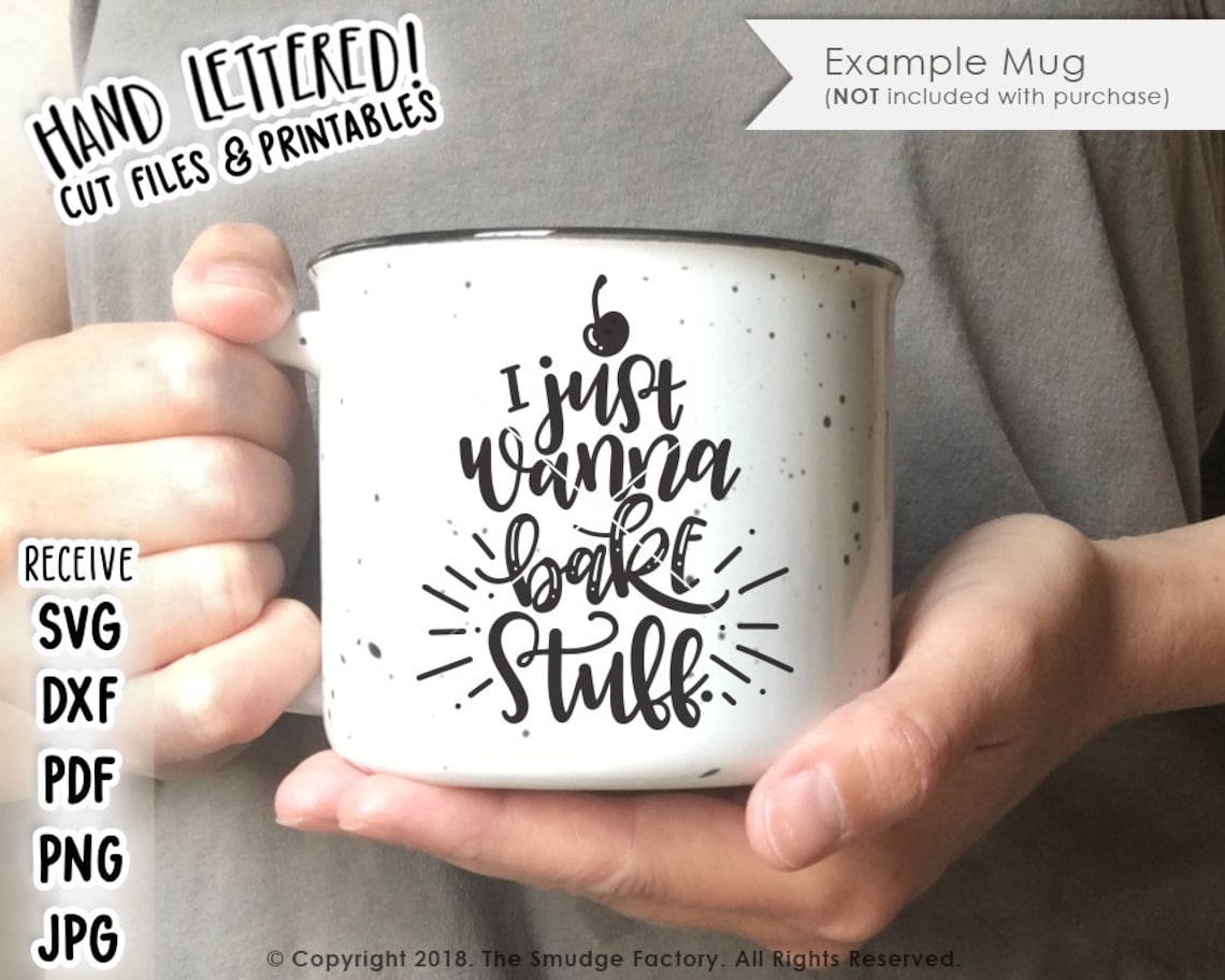 Baker SVG Baking Print Cupcake Silhouette SVG Cricut - Etsy