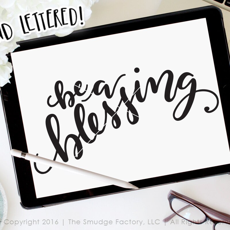 Blessing Decal - Etsy