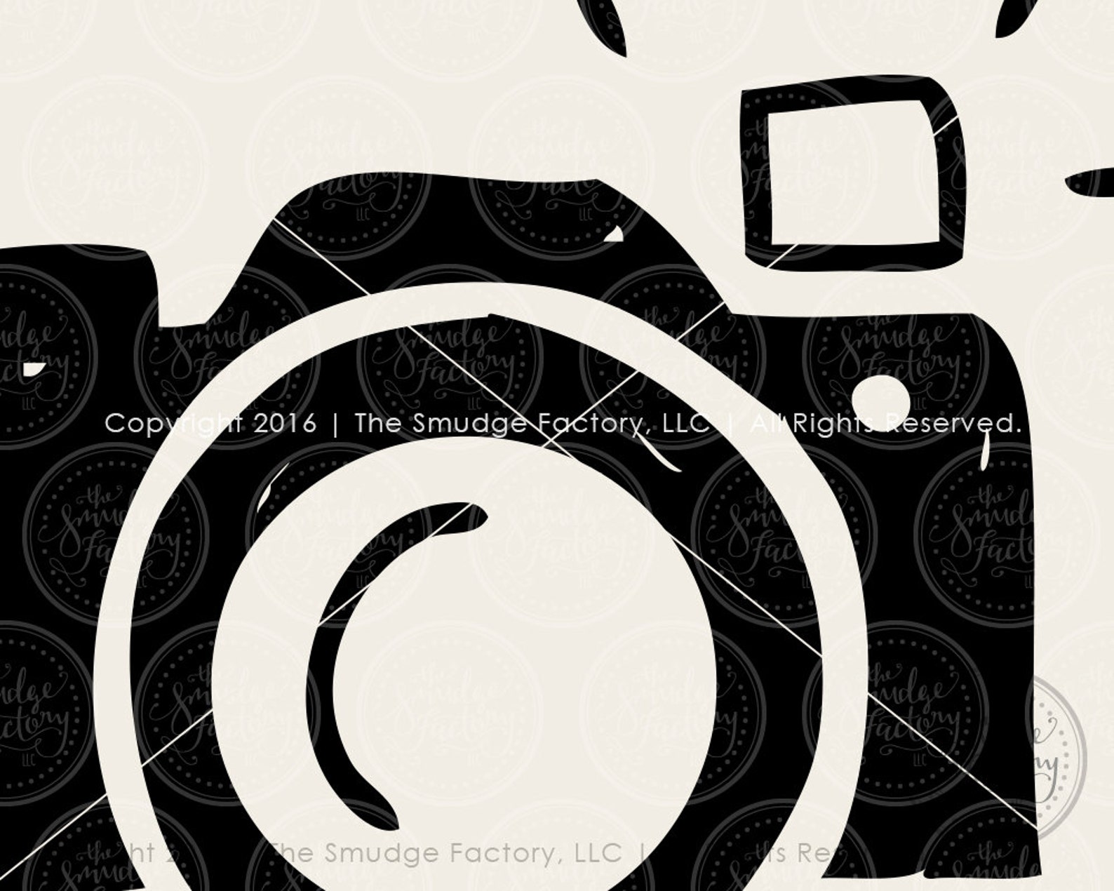 Camera SVG Cut File Silhouette SVG Cricut Cutting File Hand | Etsy