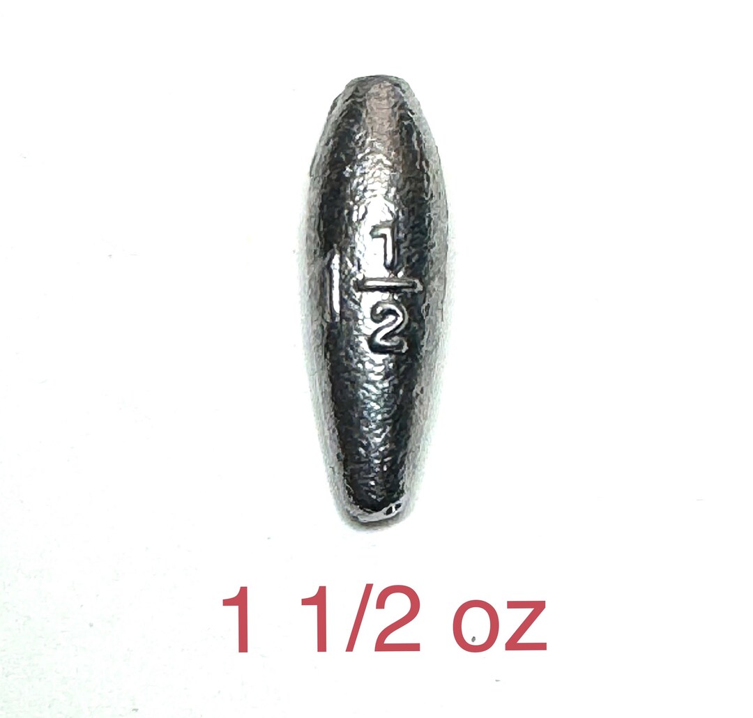 Cast Sub Sliding Sinkers. 5pcs per Pack - Etsy