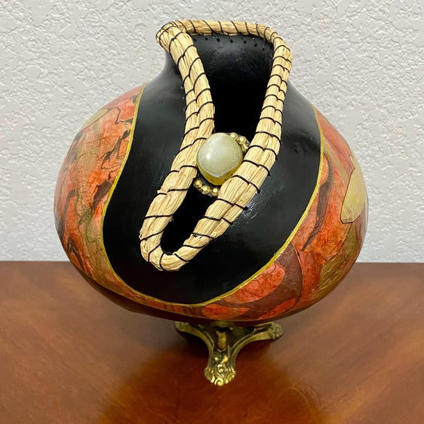 Decorated Gourds - Etsy