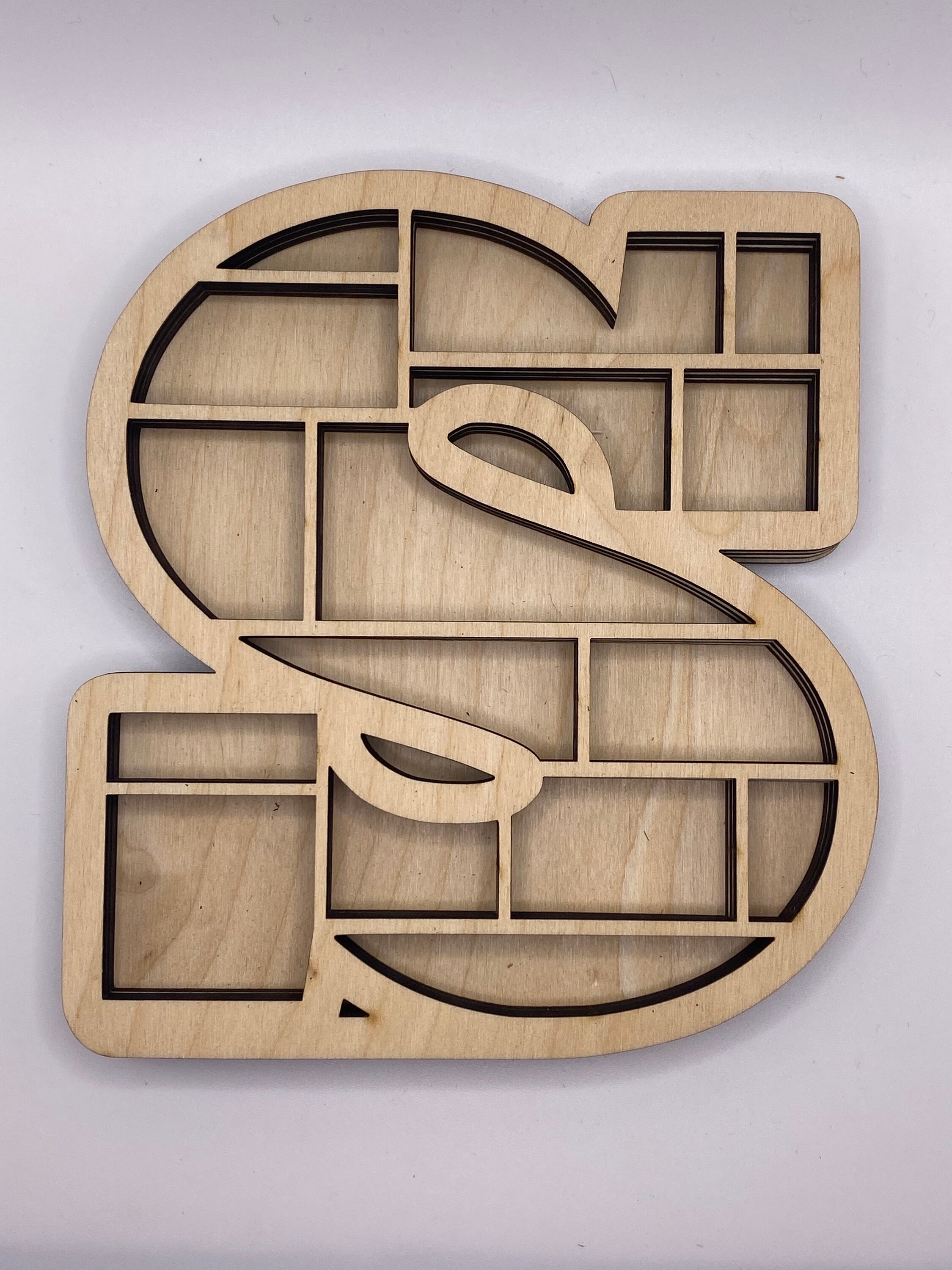 Book Nook Letter S, DIY Book Nook, Book Lover Gift, Book Nook Kit ...