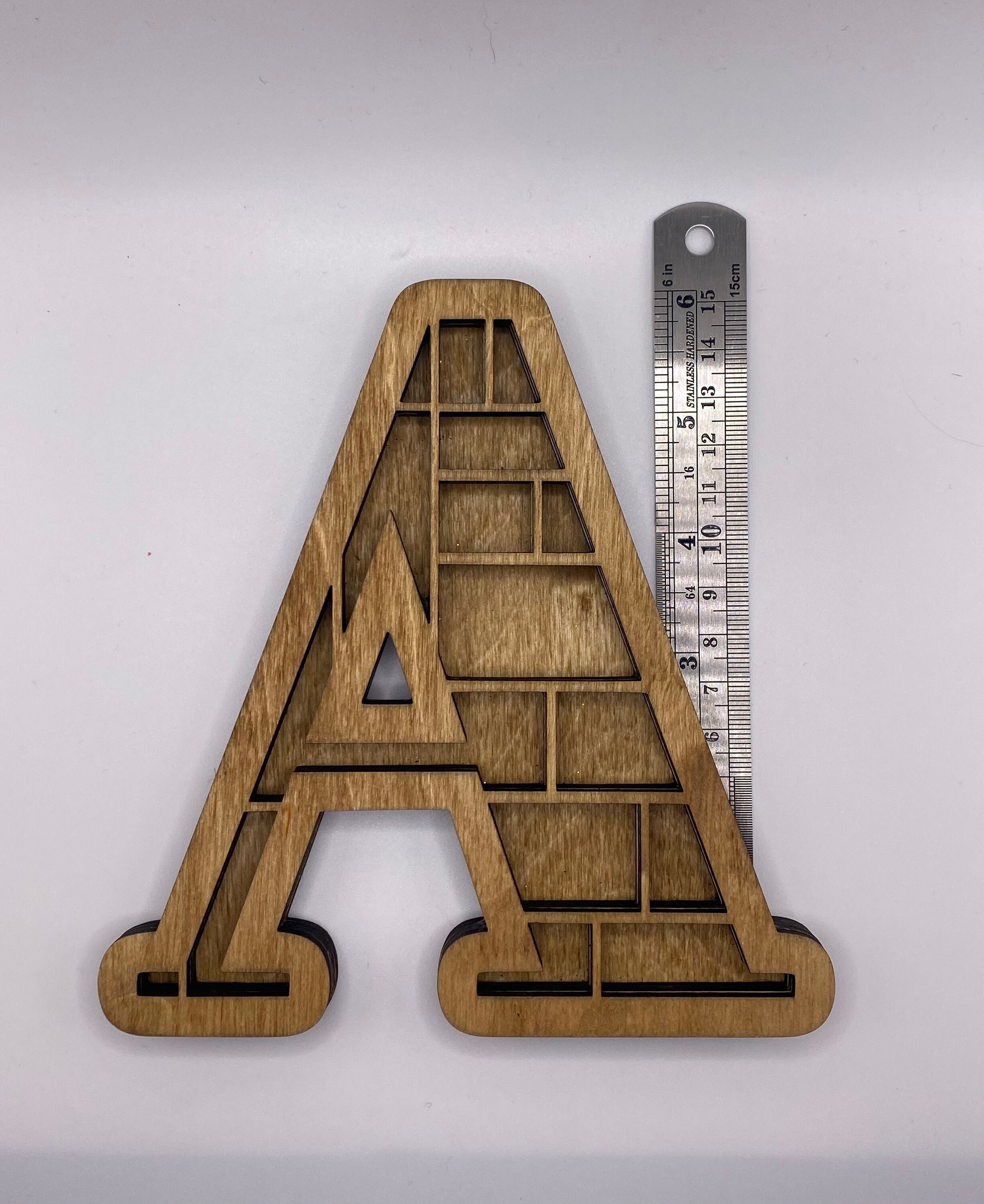 DIY Book Nook Kit | Laser Cut Wooden Letter Bookshelf Insert | Book ...