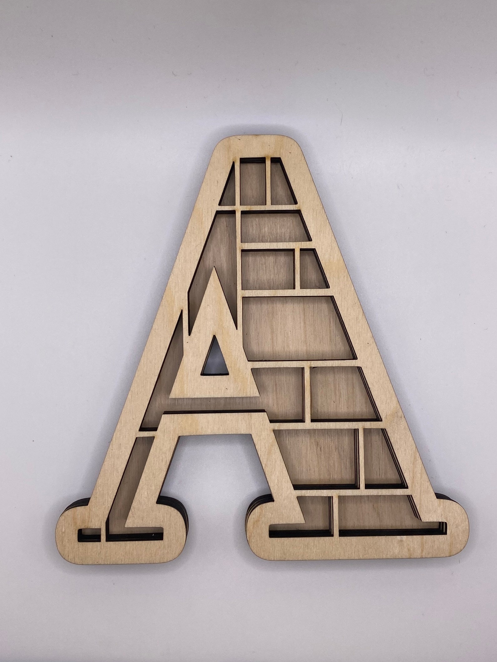 DIY Book Nook Kit | Laser Cut Wooden Letter Bookshelf Insert | Book ...