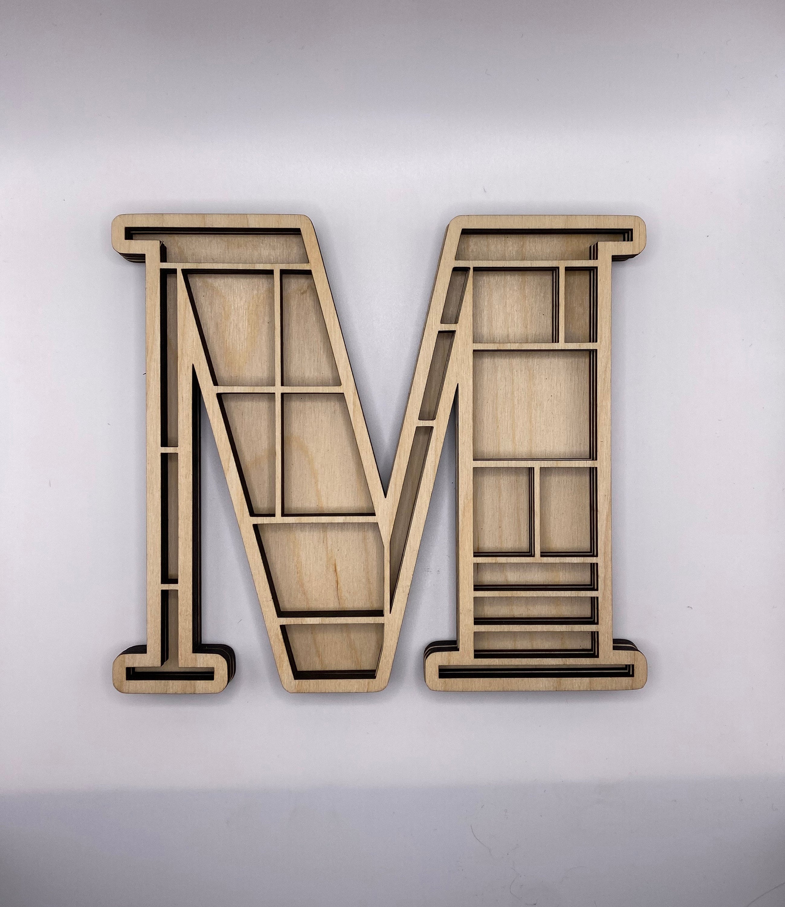 Book Nook Letter M, DIY Book Nook, Book Lover Gift, Book Nook Kit ...