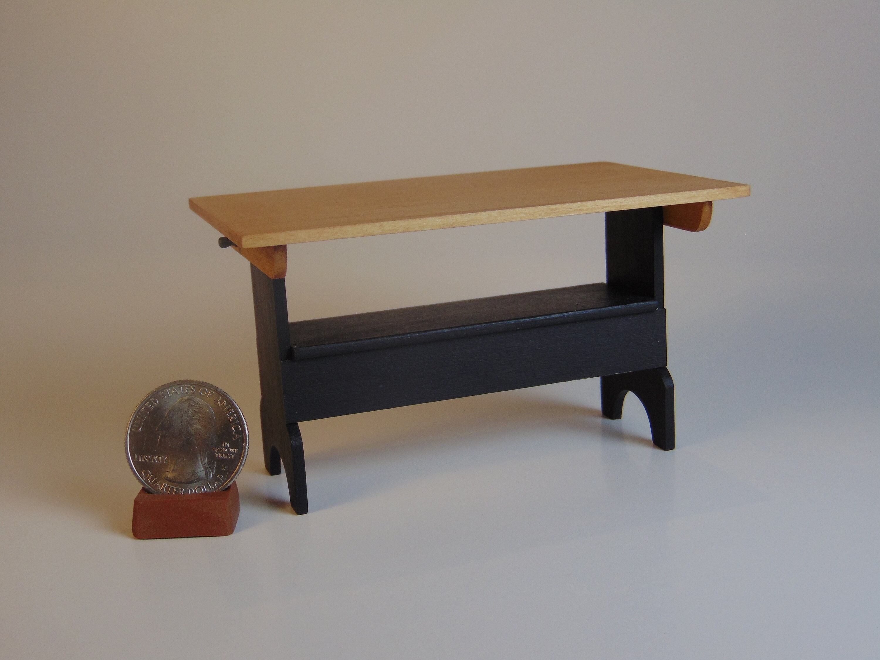 Miniature Settle Table - Etsy