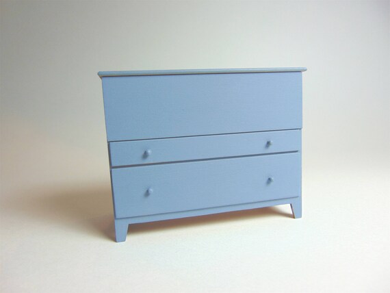 Miniature Shaker 2 Drawer Chest | Etsy