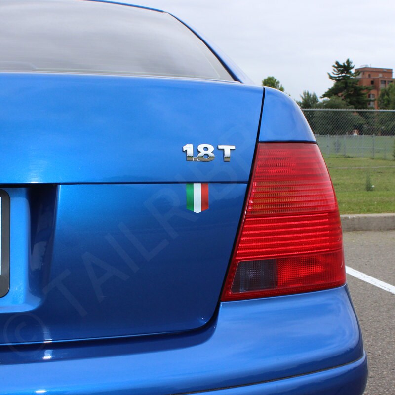 Flag of Italy Sticker 1 3/8 X 1 3/4 Italian Car Decal Vinyl Emblem ...