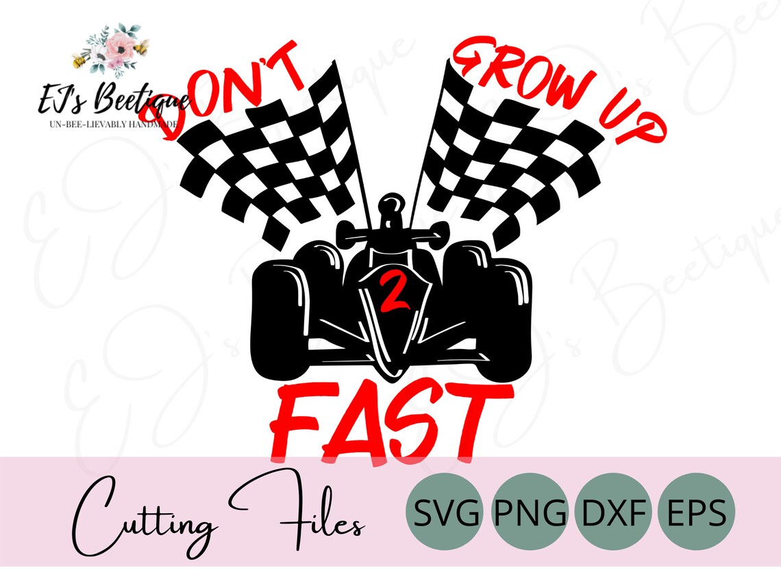 Two Fast Birthday SVG Race Car SVG Two Fast Svg Second - Etsy UK