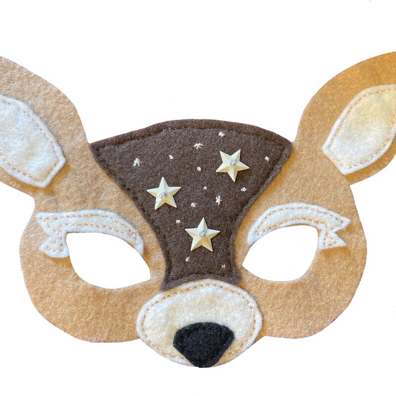 Deer Mask - Etsy