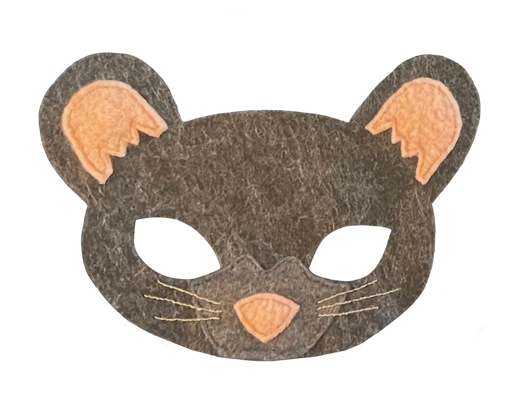 Digital Pattern: Felt Mouse Mask PATTERN - Etsy