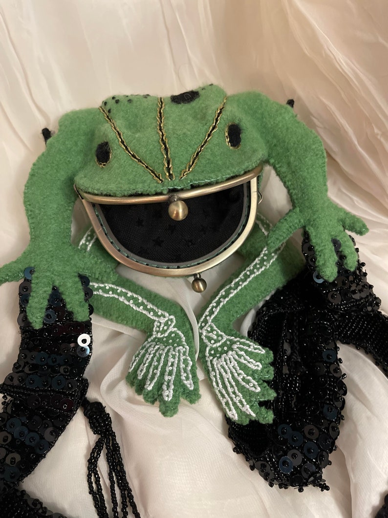 Smiling Frog Purse PATTERN - Etsy