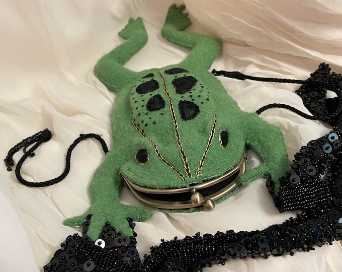Smiling Frog Purse PATTERN - Etsy