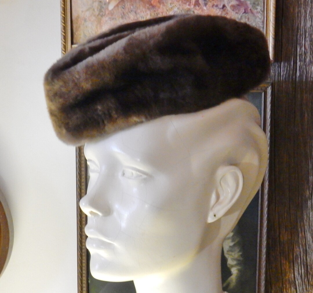 Vintage Fascinator Fur Hat Arctic Sable Miss Alice - Etsy