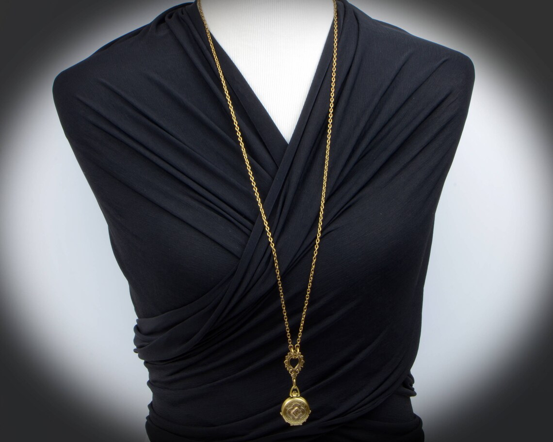 Four Photo Locket Modern Vintage Locket Picture Locket | Etsy