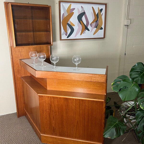 Mid Century Bar - Etsy