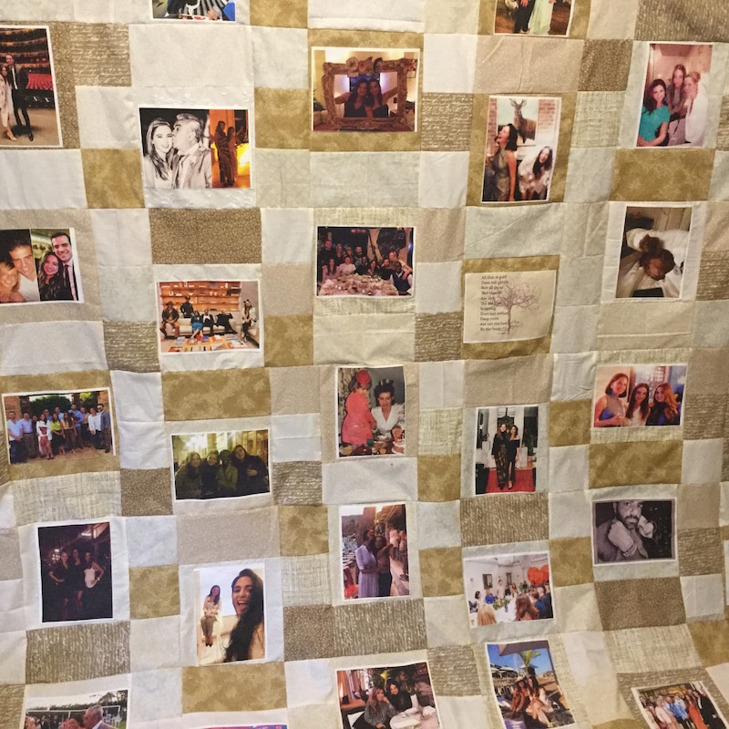 Photo Quilt - Etsy