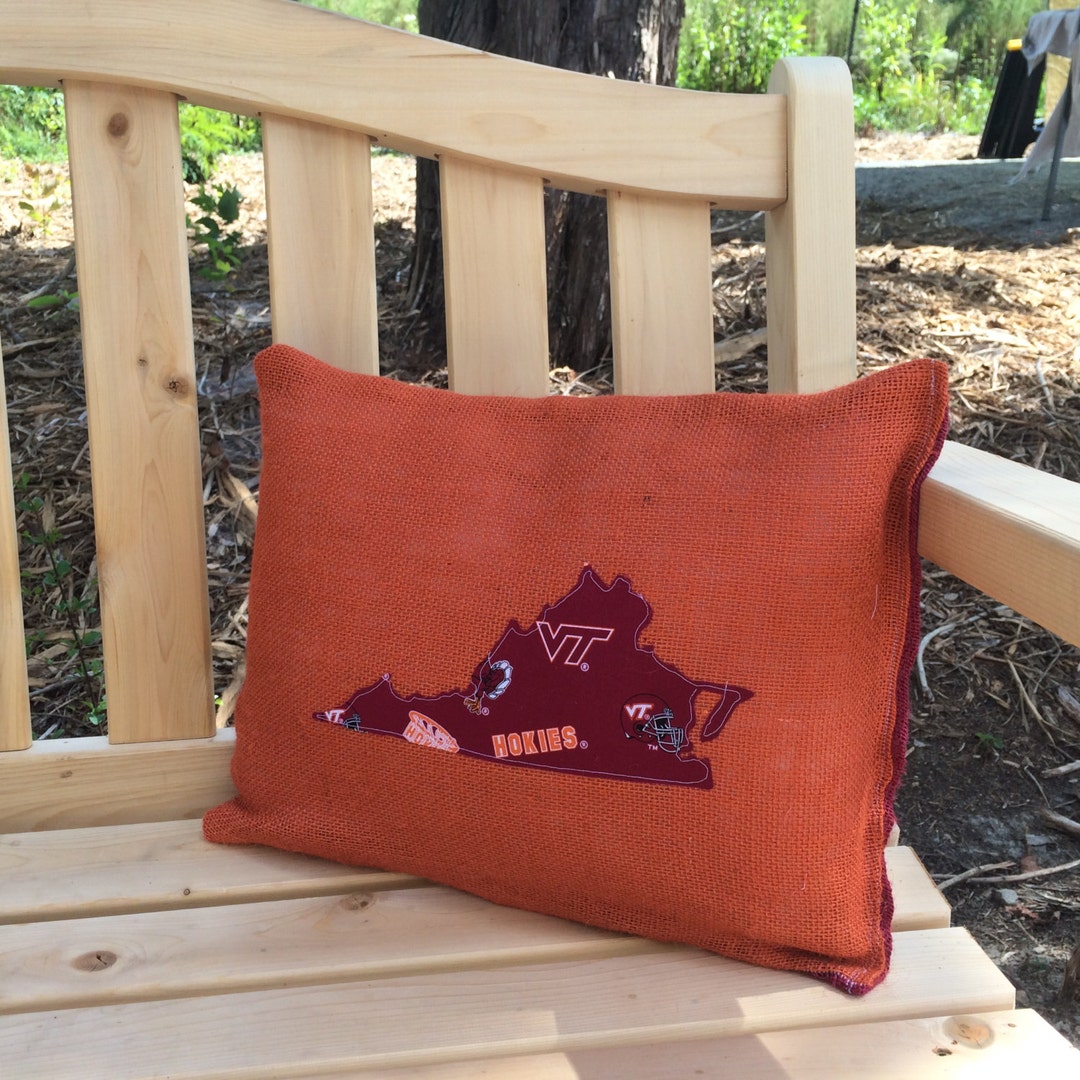 Burlap Team Pillows for Any Team - Etsy