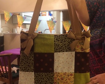 Patchwork Purse - Etsy