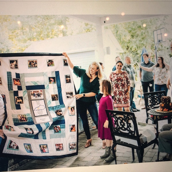 Photo Quilt - Etsy