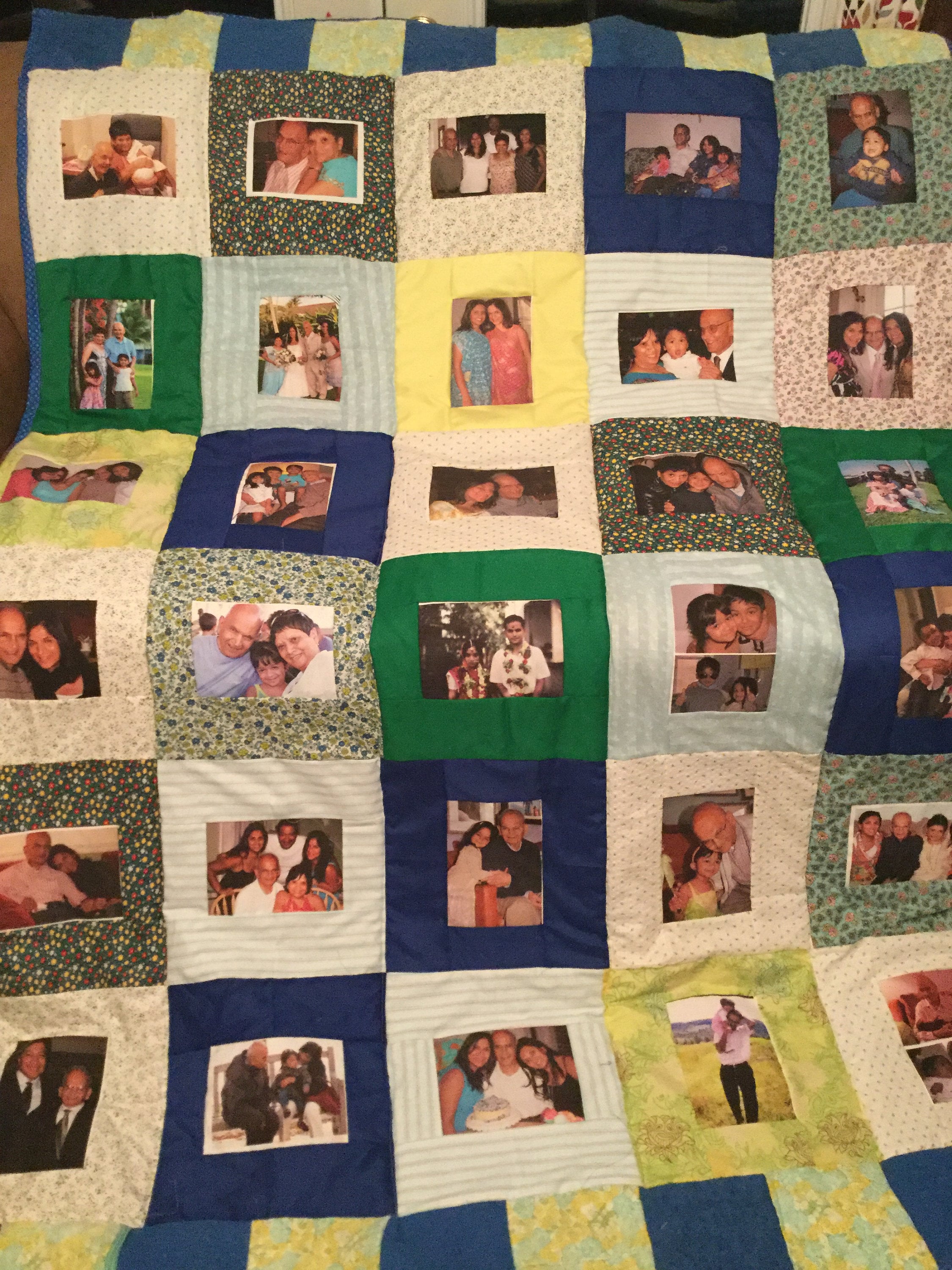 Memory Quilt Picture Quilt Photo Quilt Support Childhood | Etsy