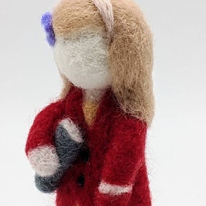 Needle Felt School Girl Needle Felt Person School Girl | Etsy