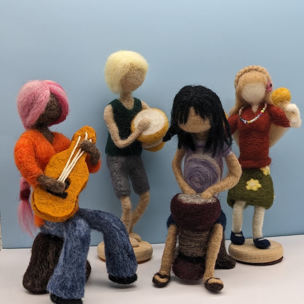 Needle Felted People - Etsy