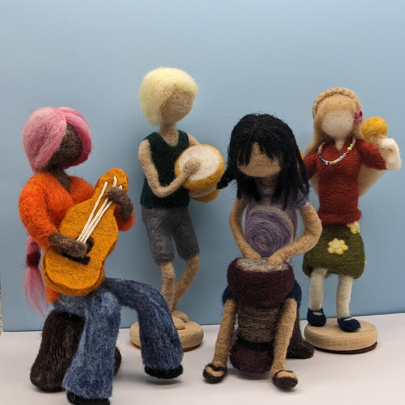 Needle Felted People - Etsy