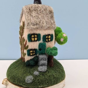 Needle Felt Cottage Needle Felt Cottage Fairy House - Etsy