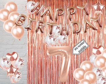 7th Birthday Balloon - Etsy