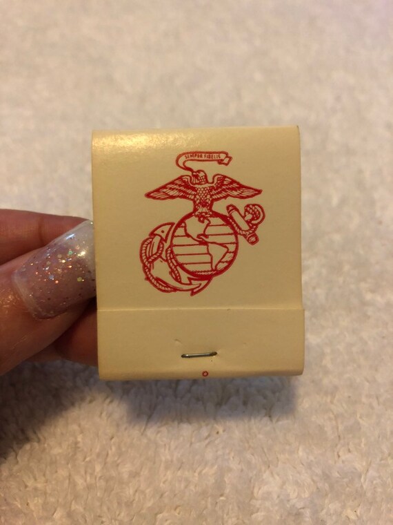 Marine Crest Matchbook - Etsy